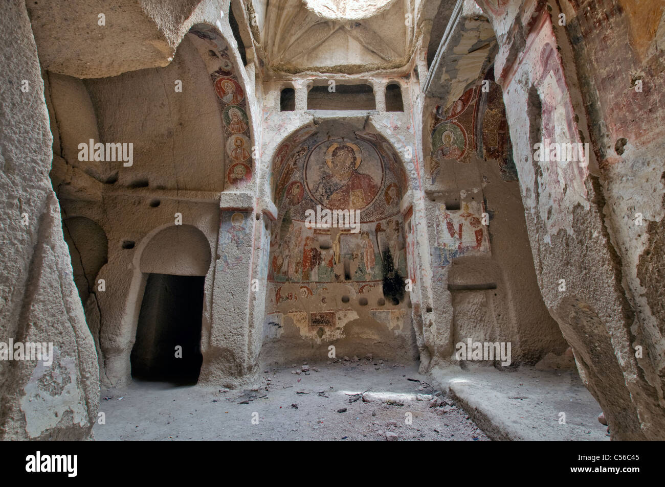 Saint Theodore( Tagar ) Rock cave Church,Cappadocia,Nevsehir Turkey ...