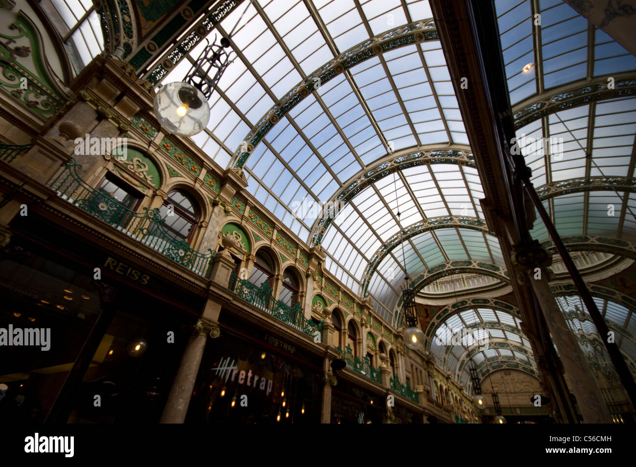 County Arcade, Victoria Quarter, Briggate Leeds, built between 1898 ...