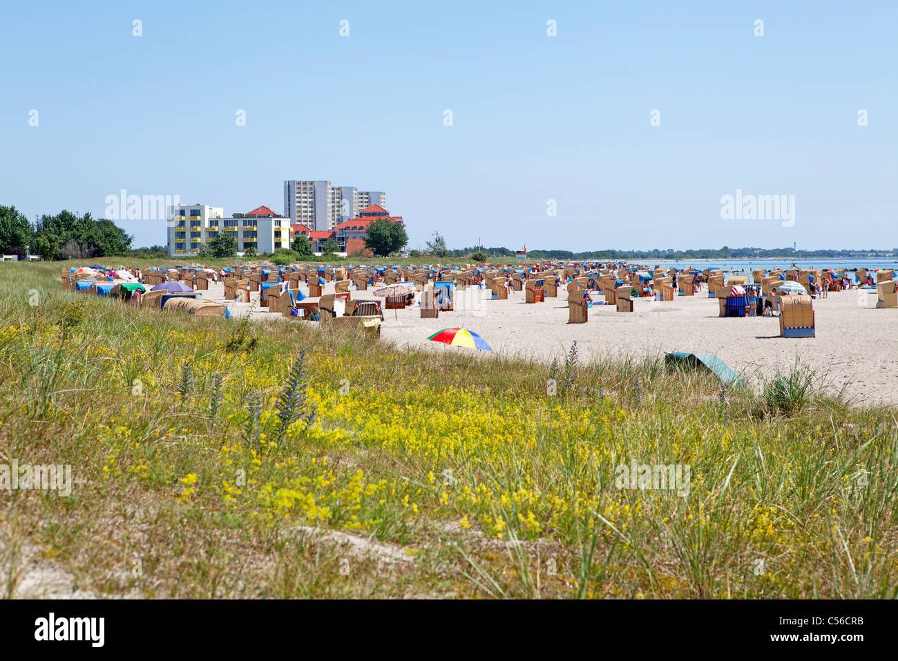 South Beach, Fehmarn Island, Schleswig-Holstein, Germany Stock Photo ...
