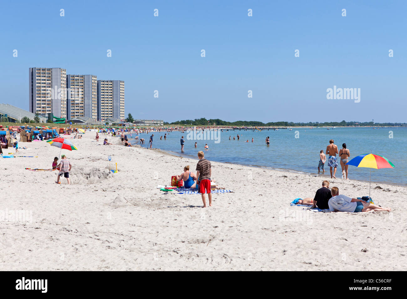 South Beach, Fehmarn Island, Schleswig-Holstein, Germany Stock Photo ...