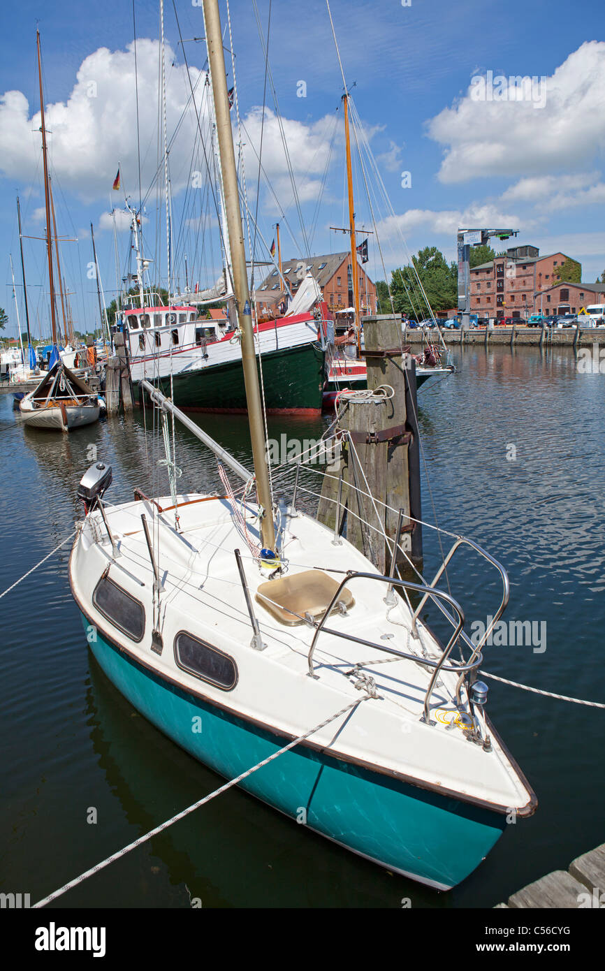 harbour of Orth, Fehmarn Island, Schleswig-Holstein, Germany Stock ...