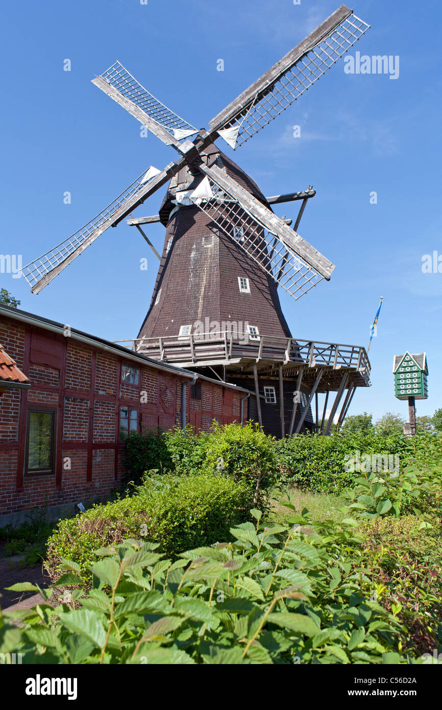 Lemkenhafen windmill hi-res stock photography and images - Alamy
