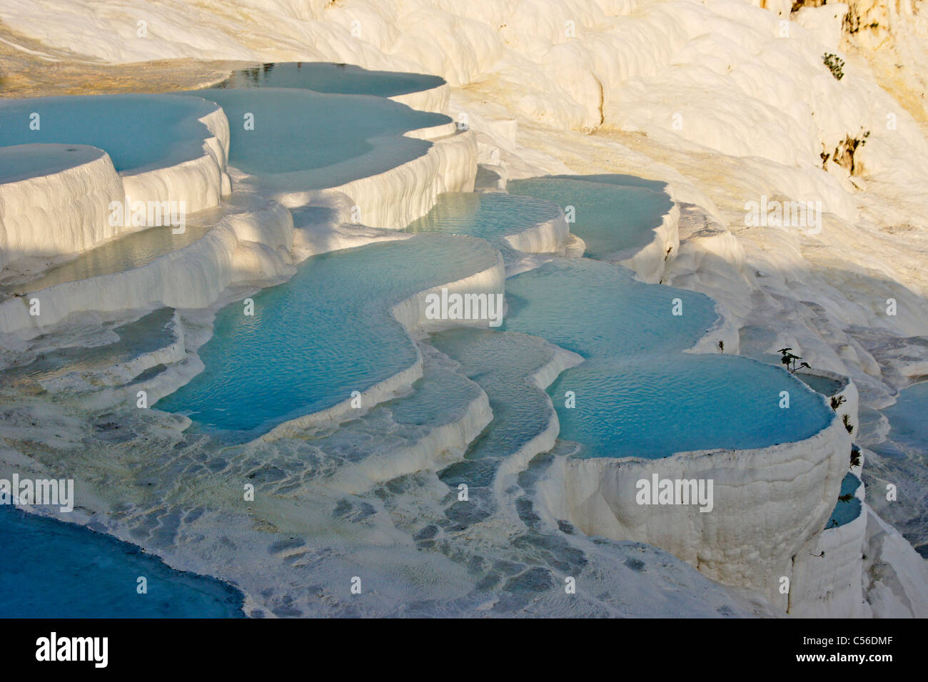 Travertines terraces hi-res stock photography and images - Alamy