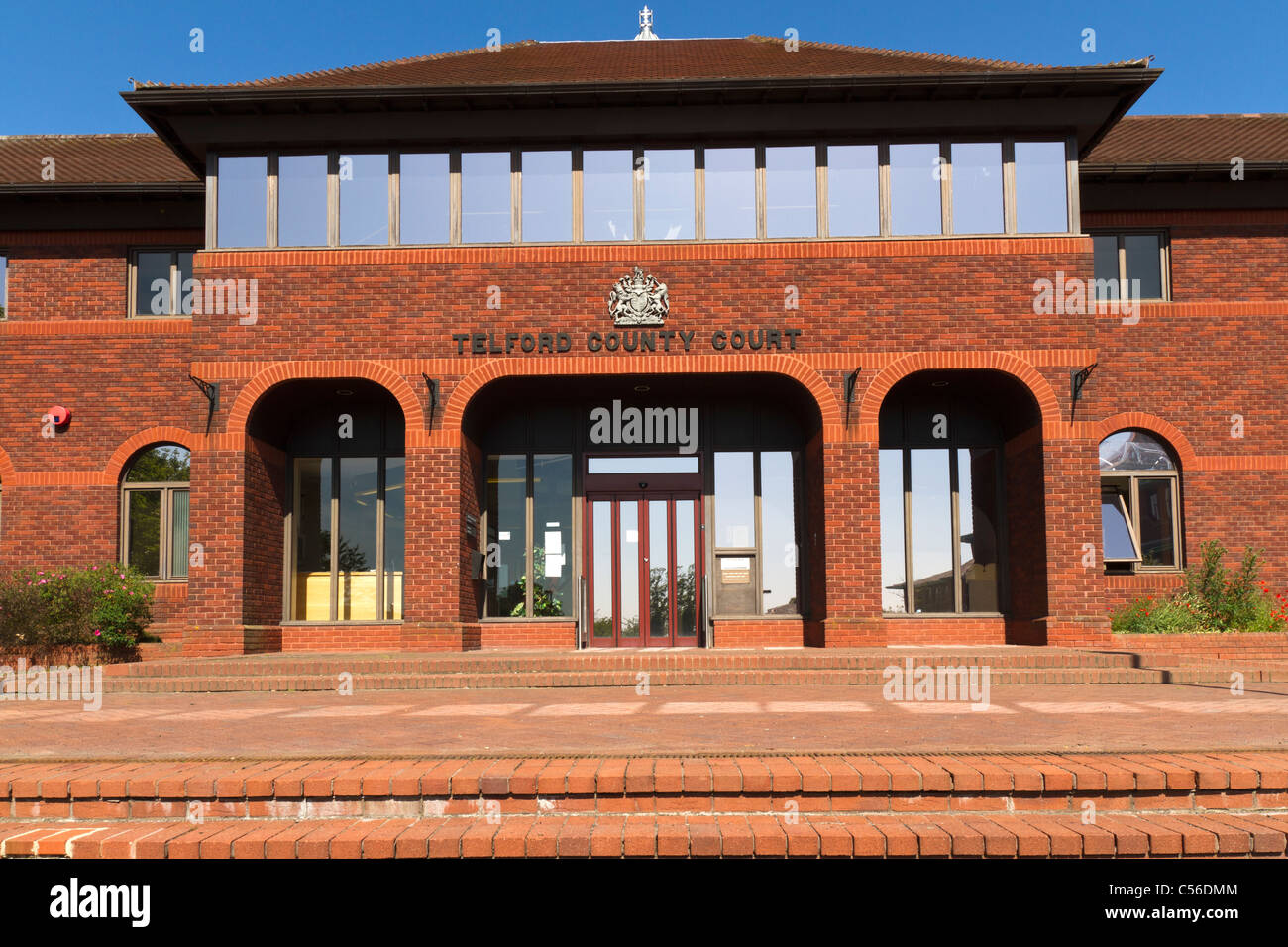 Telford County Court building Stock Photo - Alamy