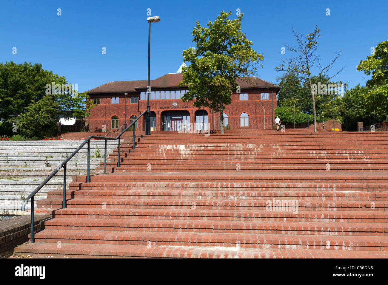 Telford County Court building Stock Photo - Alamy
