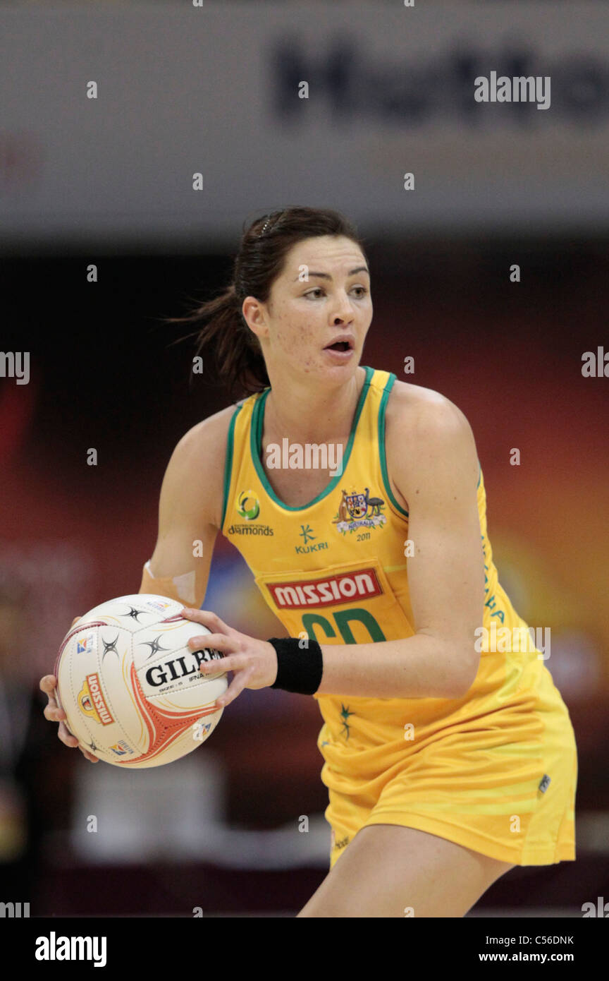 09.07.2011 Sharni Layton of Australia in action during the Semi-finals ...