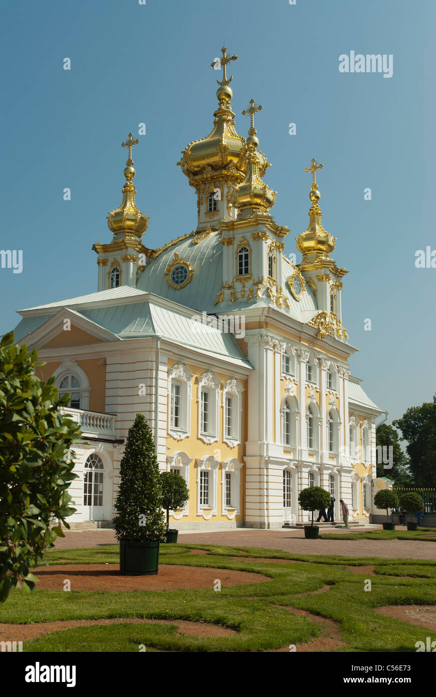 The East Chapel, one of a pair flanking the central buildings of ...