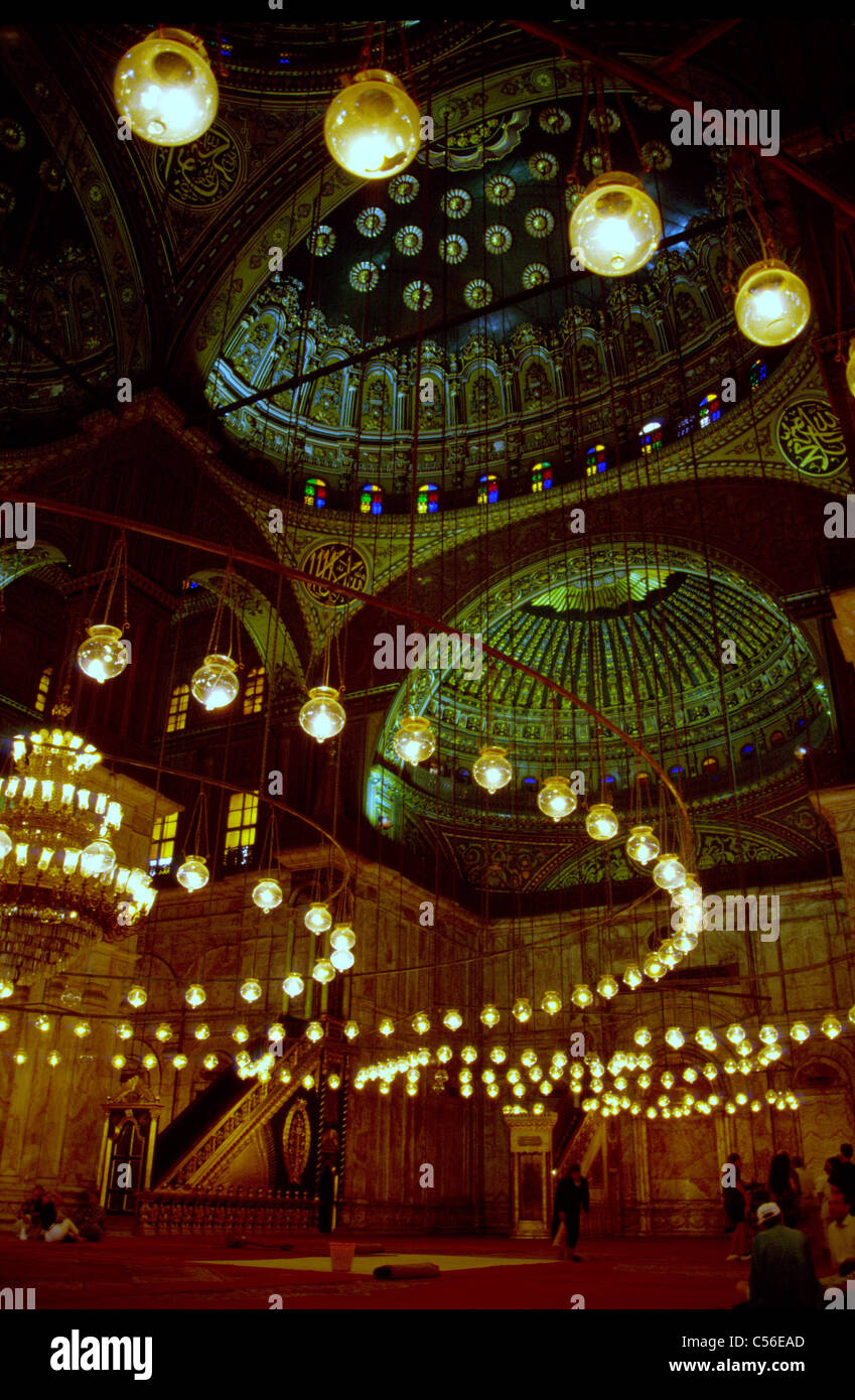 Mosque Mohammed, Cairo Egypt Stock Photo - Alamy