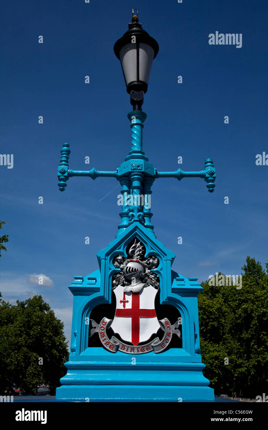 Lamp Post, Tower of London, London, England Stock Photo - Alamy
