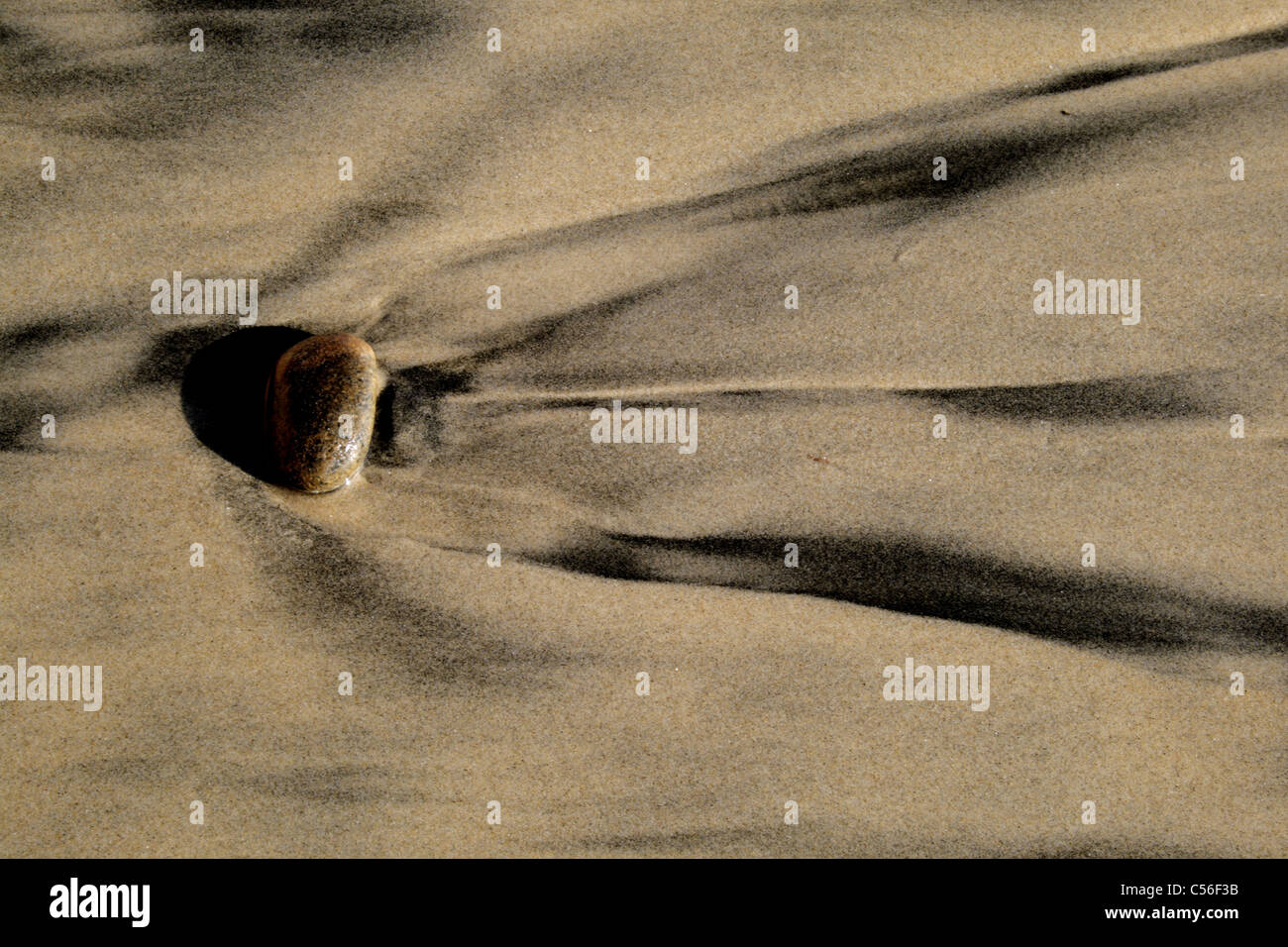 Sand and pebble abstract Stock Photo - Alamy