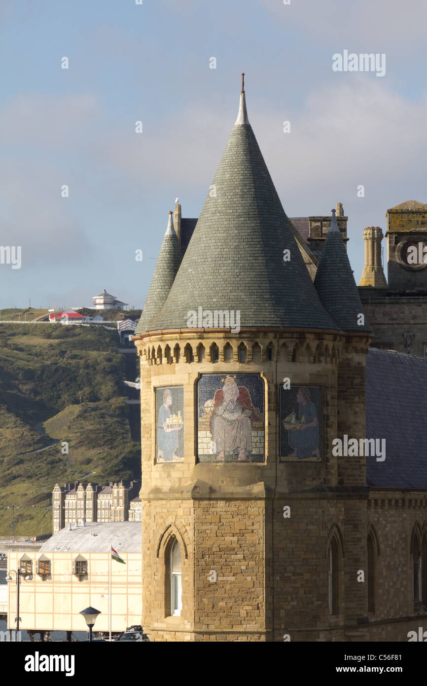 Old College tower, Aberystwyth Stock Photo - Alamy