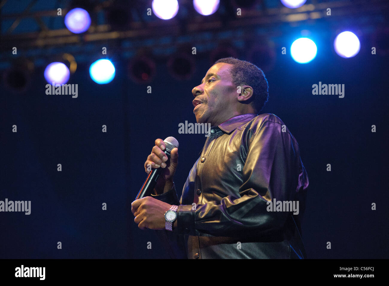 Sacramento, CA - July 7: 70's bands perform onstage in Super 70's Soul ...