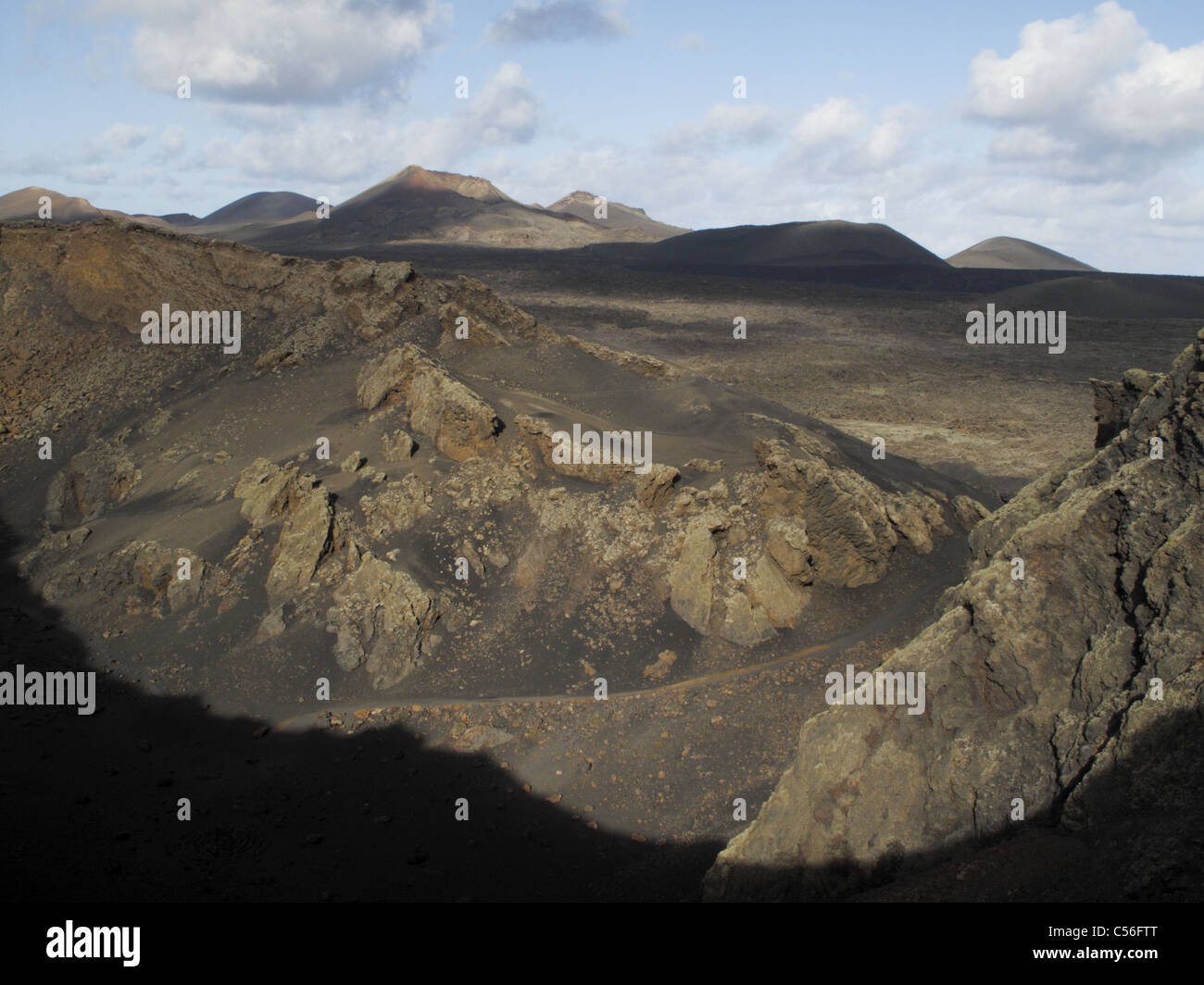 Volcano lanzarote hi-res stock photography and images - Alamy