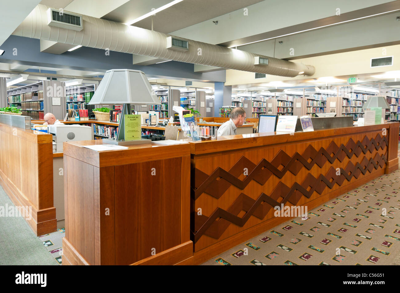 Los angeles public library and interior hi-res stock photography and ...