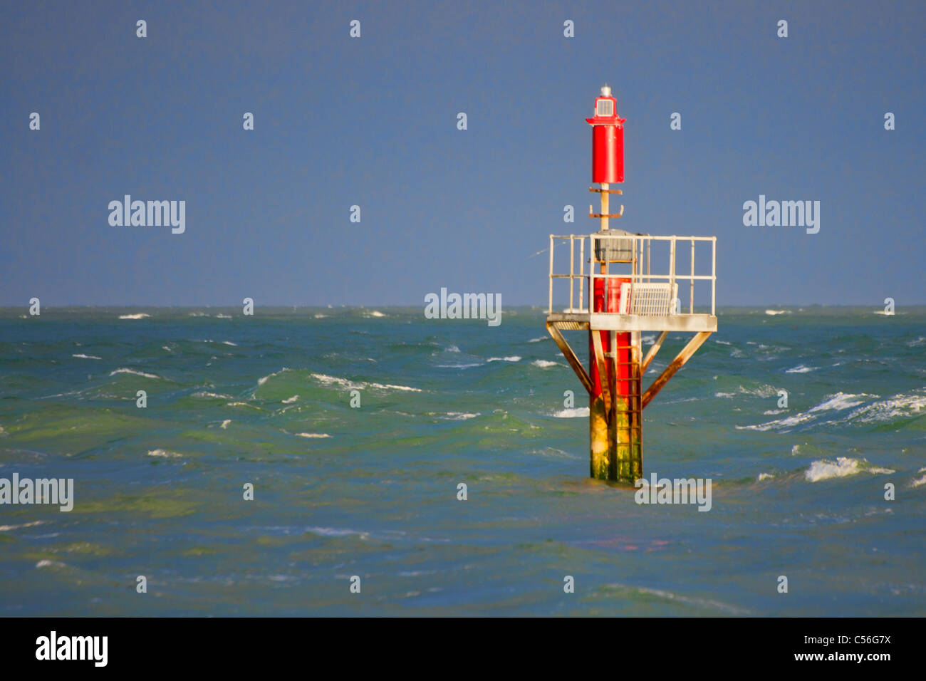Red Navigation Beacon High Resolution Stock Photography and Images - Alamy