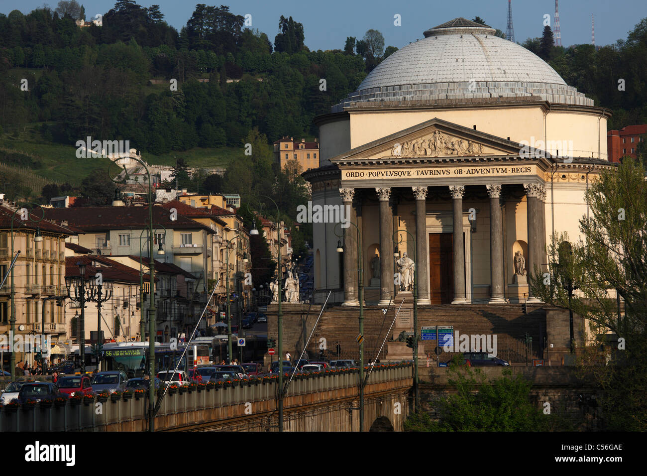 Gran Madre di Dio church, Turin, Italy, Europe Stock Photo - Alamy