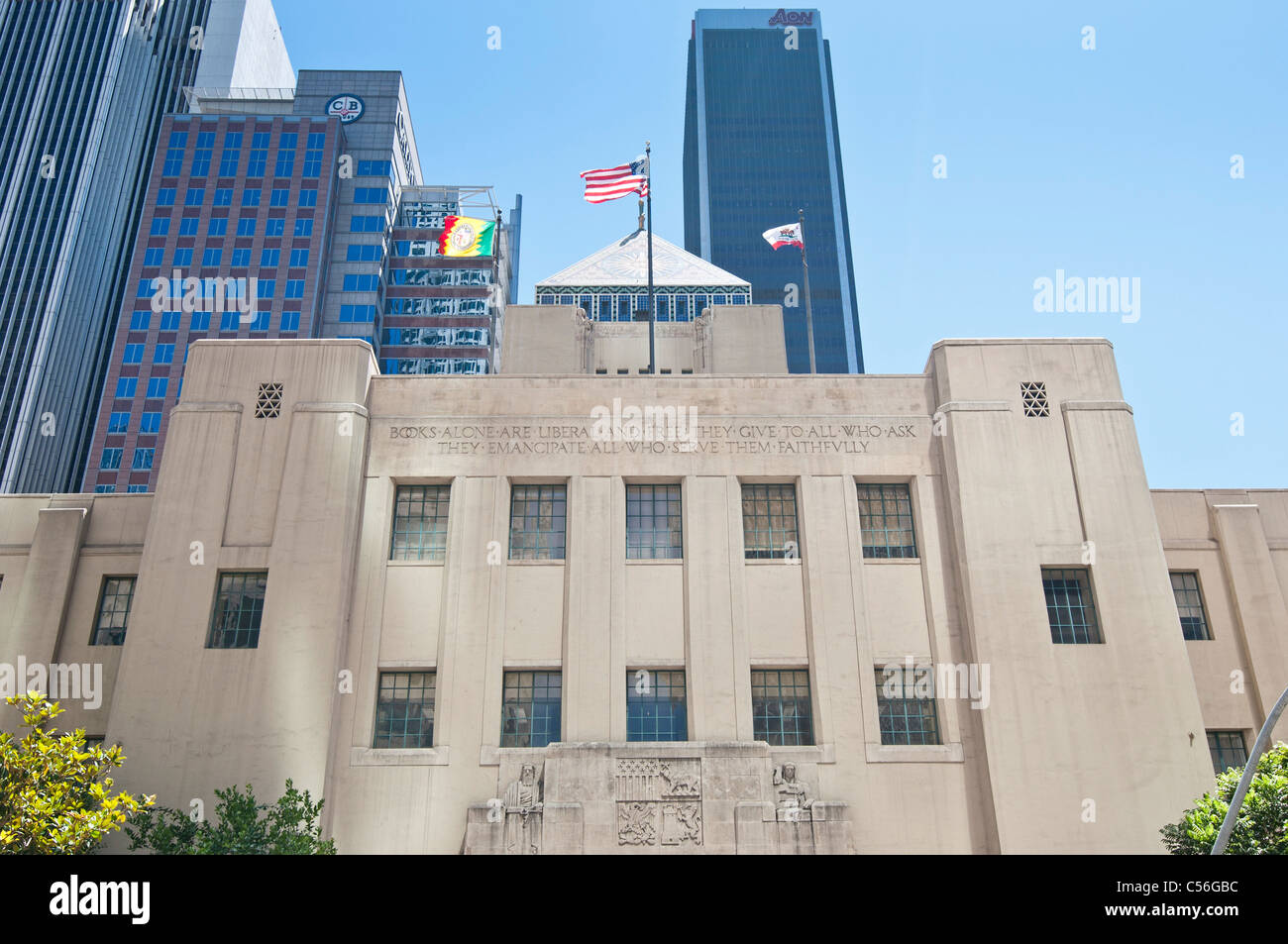Los Angeles Central Library Stock Photo - Alamy