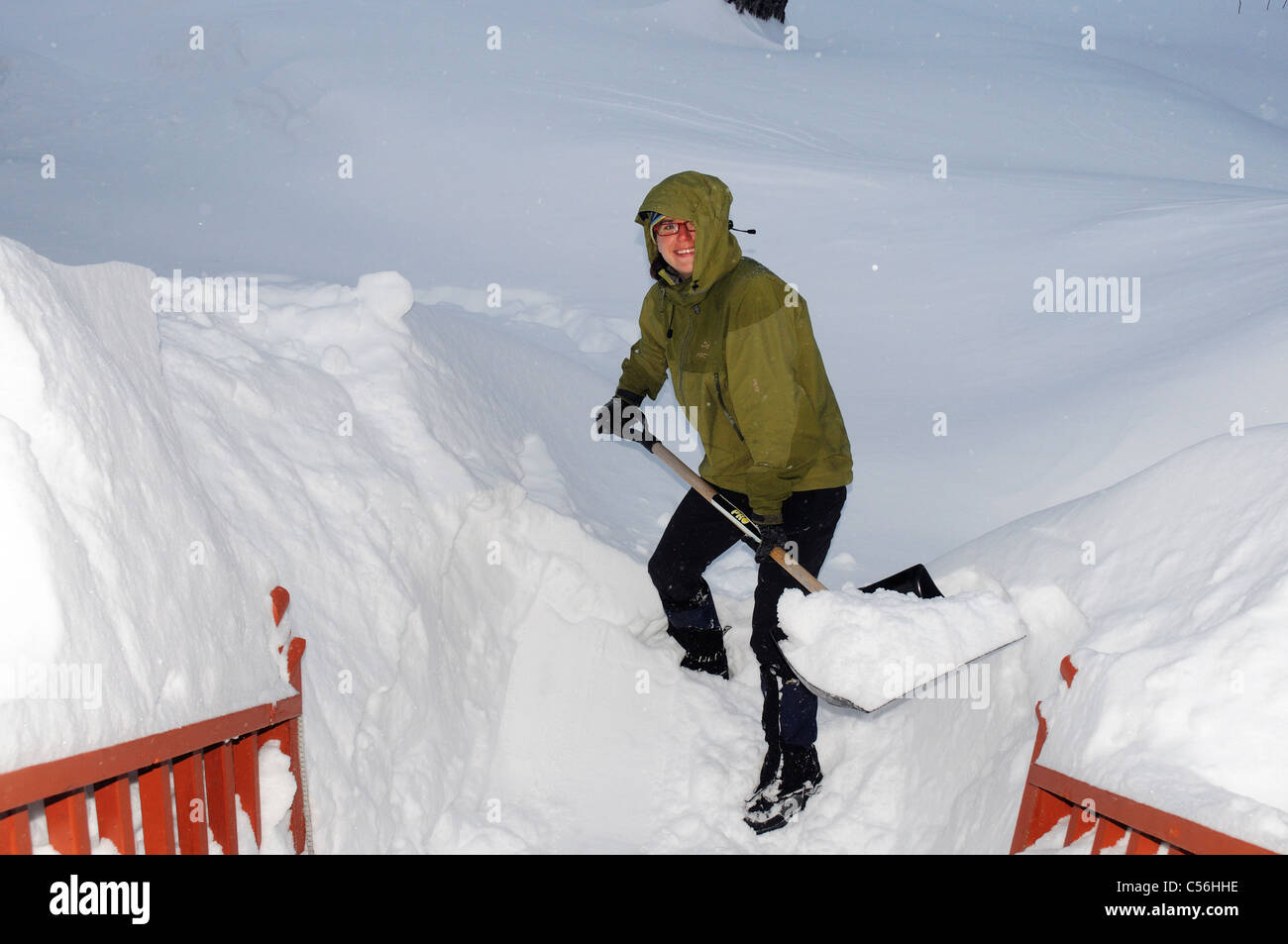 Out digging hi-res stock photography and images - Alamy