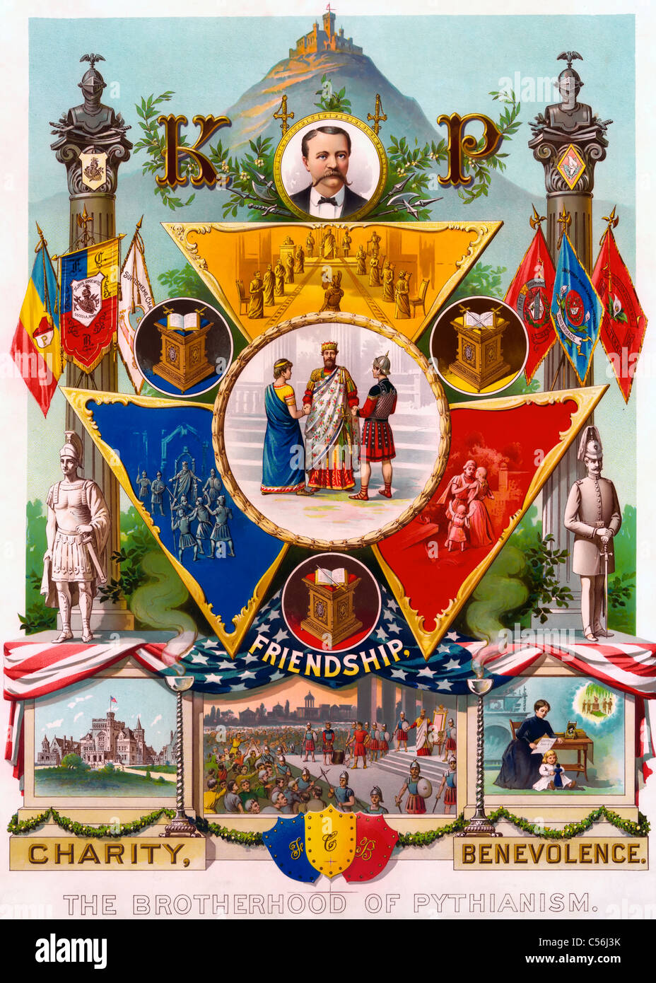 Knights of pythias hi-res stock photography and images - Alamy