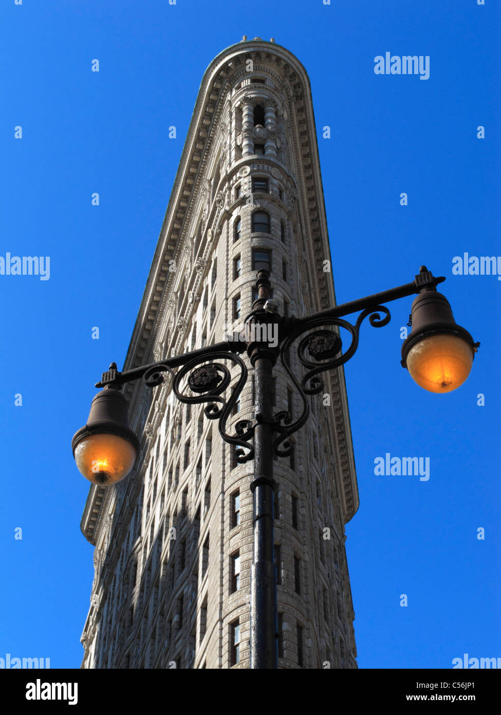 The famous Flatiron building in Manhattan, New York City NY, USA Stock ...