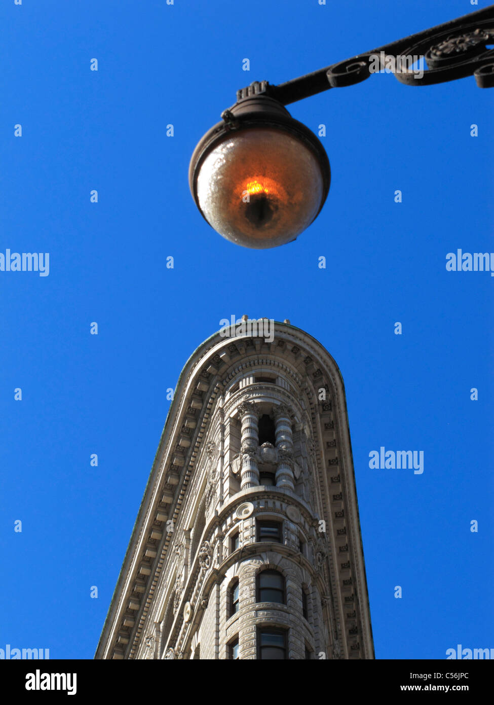 The famous Flatiron building in Manhattan, New York City NY, USA Stock ...