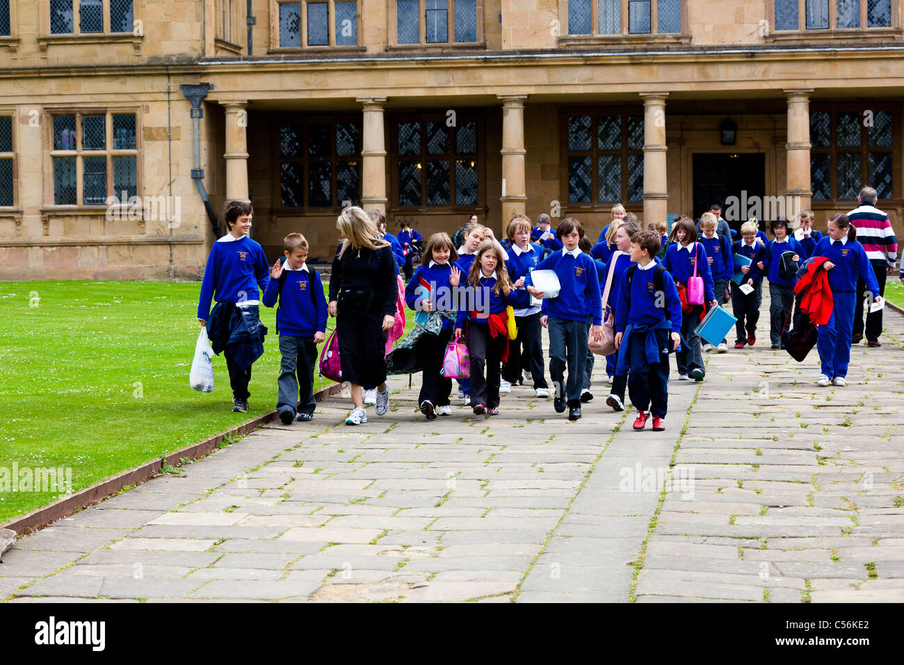 Children out of school hi-res stock photography and images - Alamy