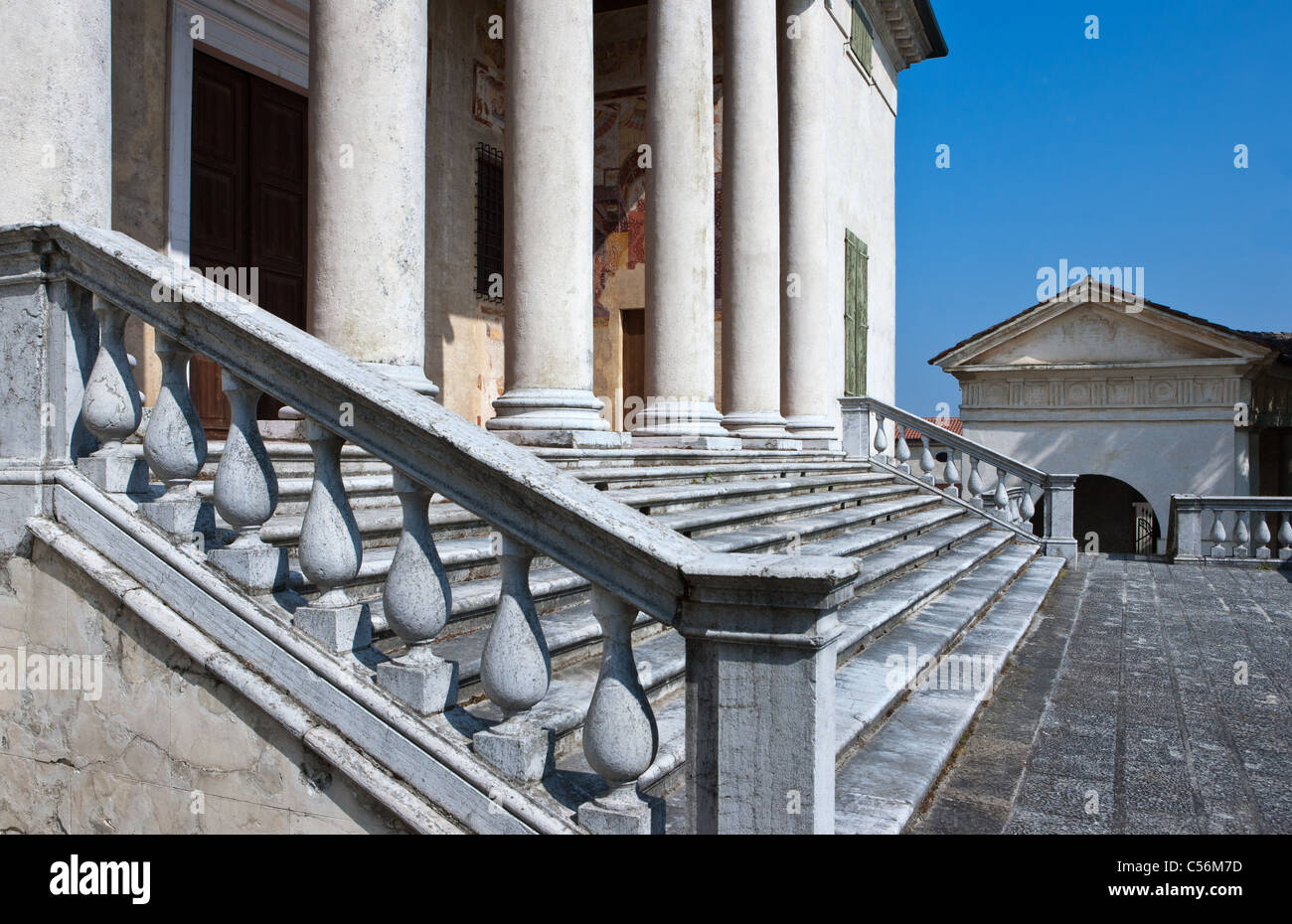 Italy,Veneto, Fratta Polesina, the Villa Badoer, architect Andrea ...