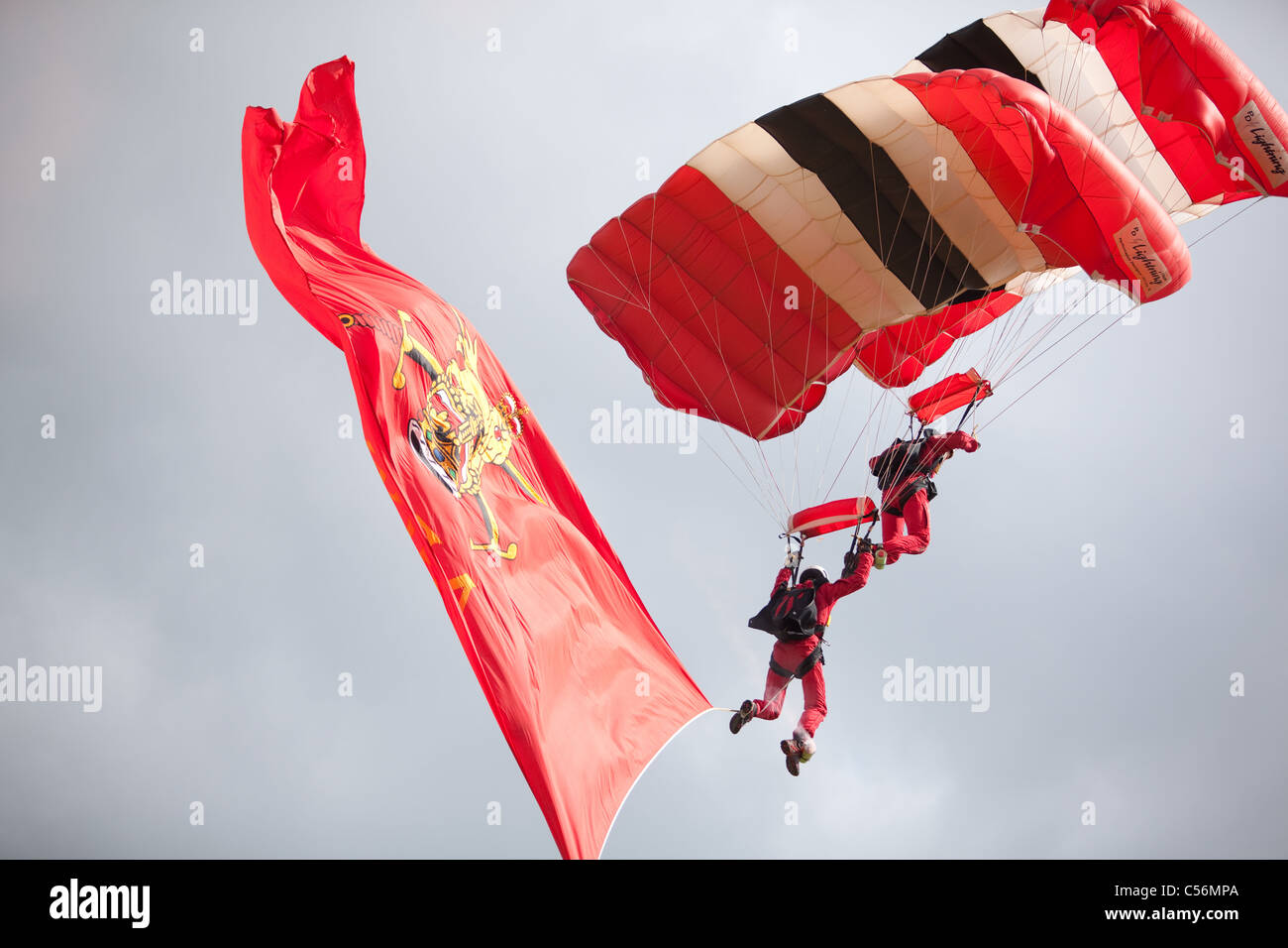 Red Devil Display Team Stock Photo - Alamy