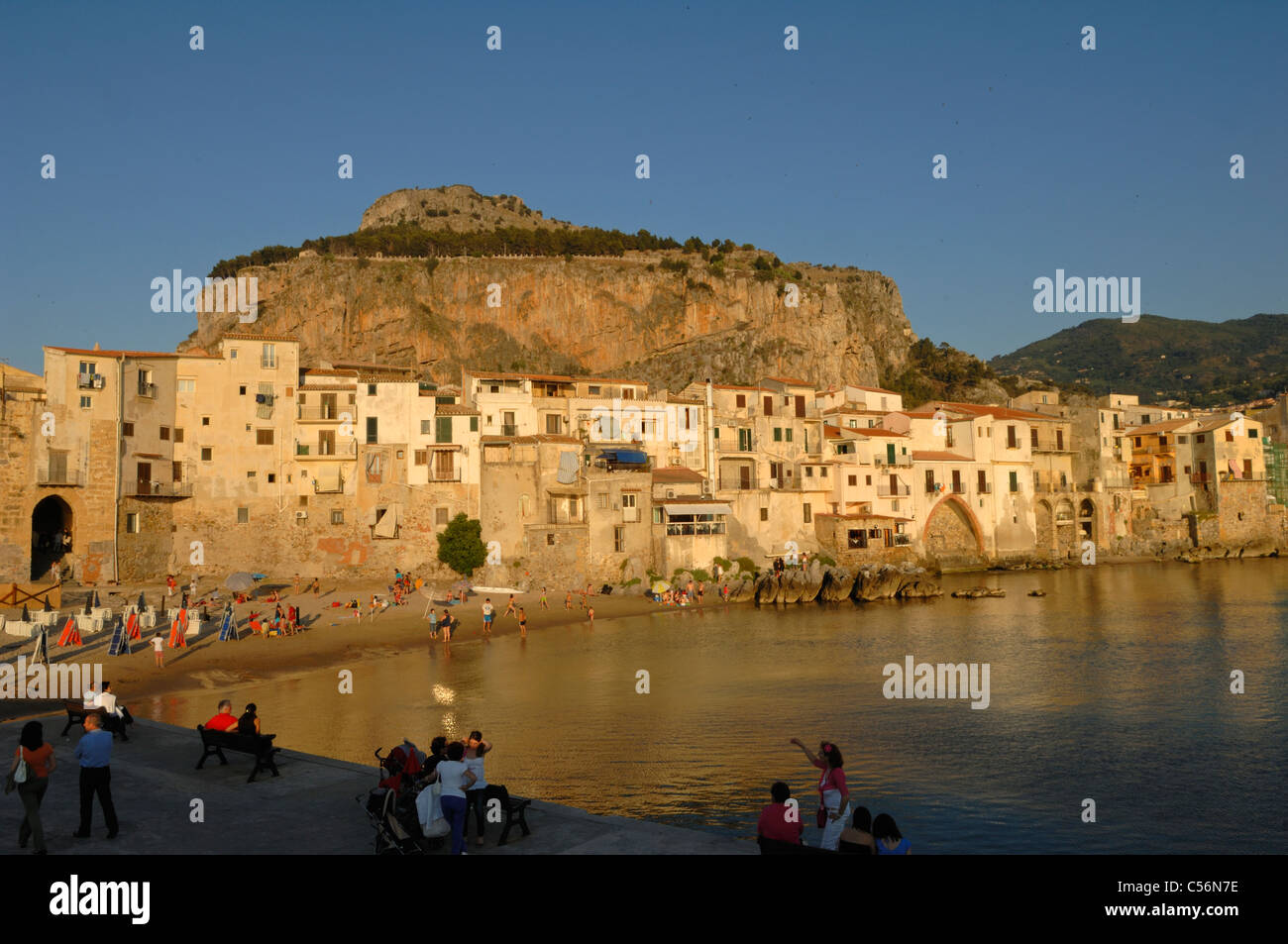 Old medieval town cefalu hi-res stock photography and images - Alamy