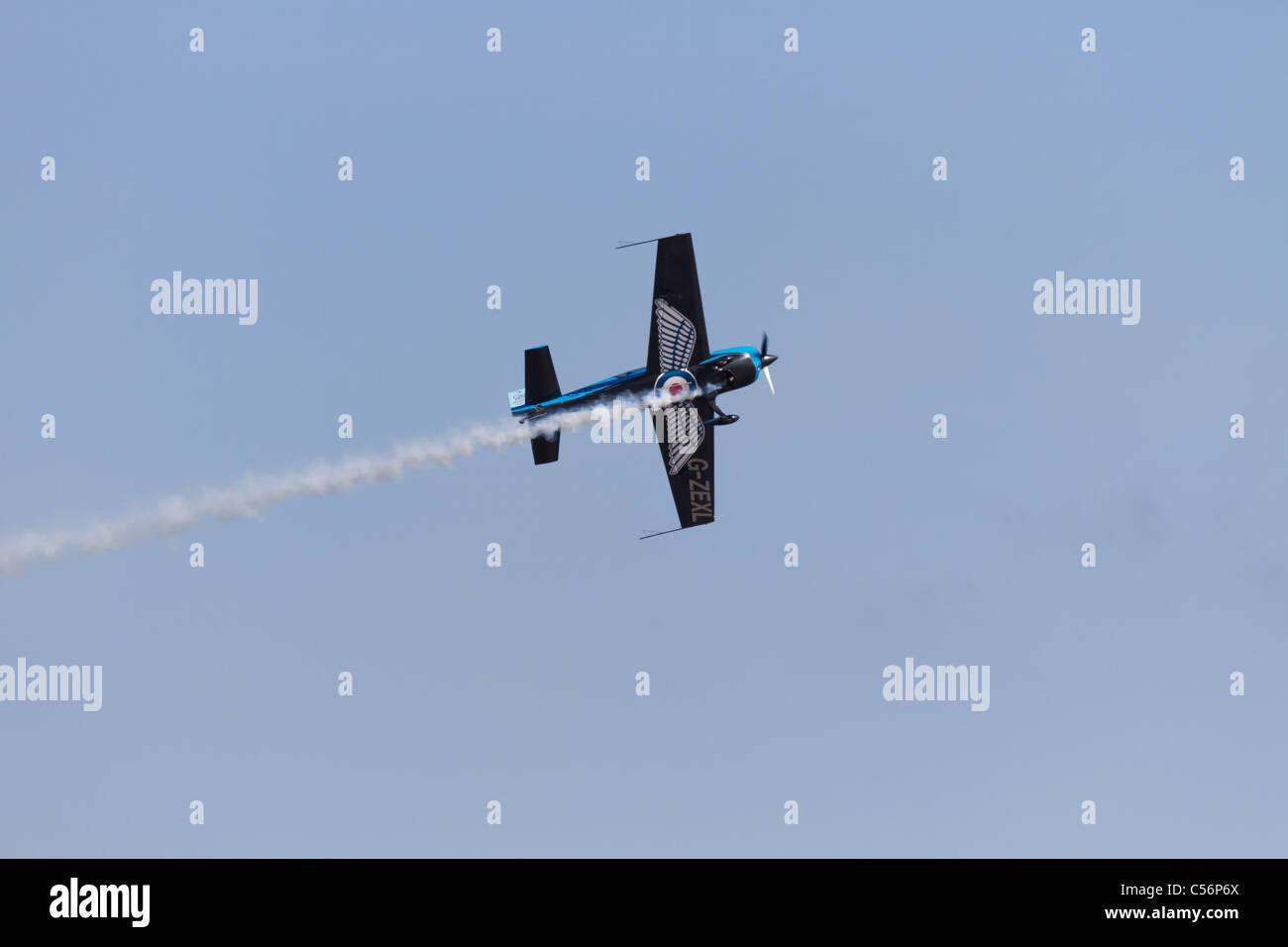 The Blades display team performing at an airshow Stock Photo - Alamy
