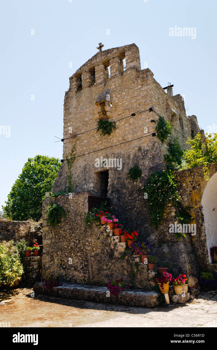 Monastery of Panagia Anafonitria, Volimes, Zakinthos Stock Photo - Alamy