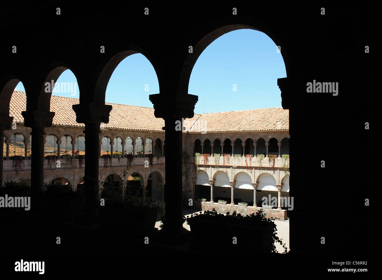 Inside coricancha cusco peru hi-res stock photography and images - Alamy