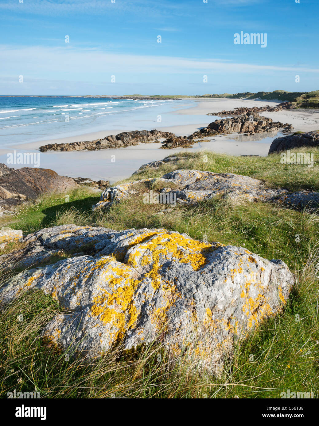 Tiree beach coastline scotland hi-res stock photography and images - Alamy