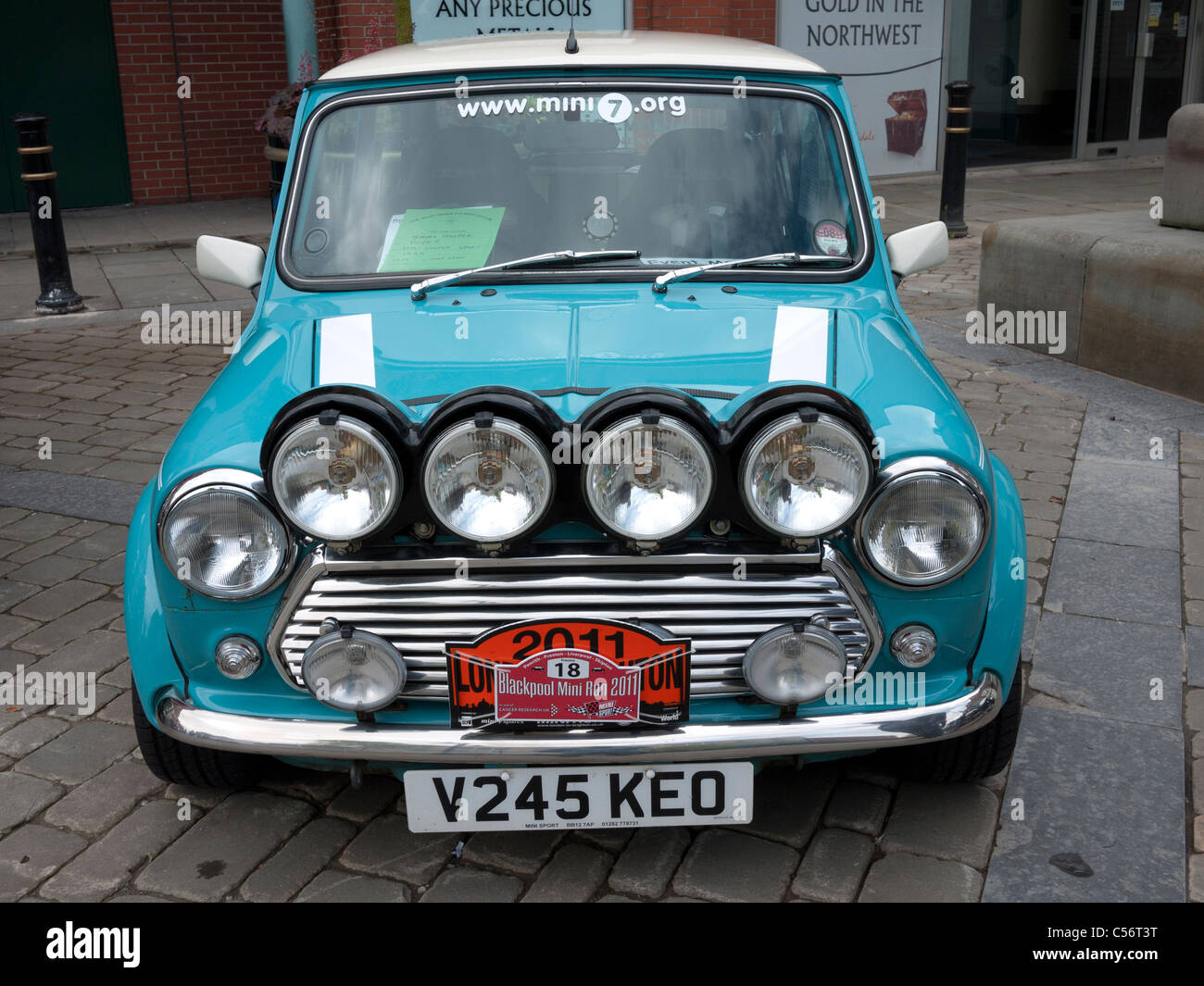 Mini Cooper Sports Car Stock Photo - Alamy
