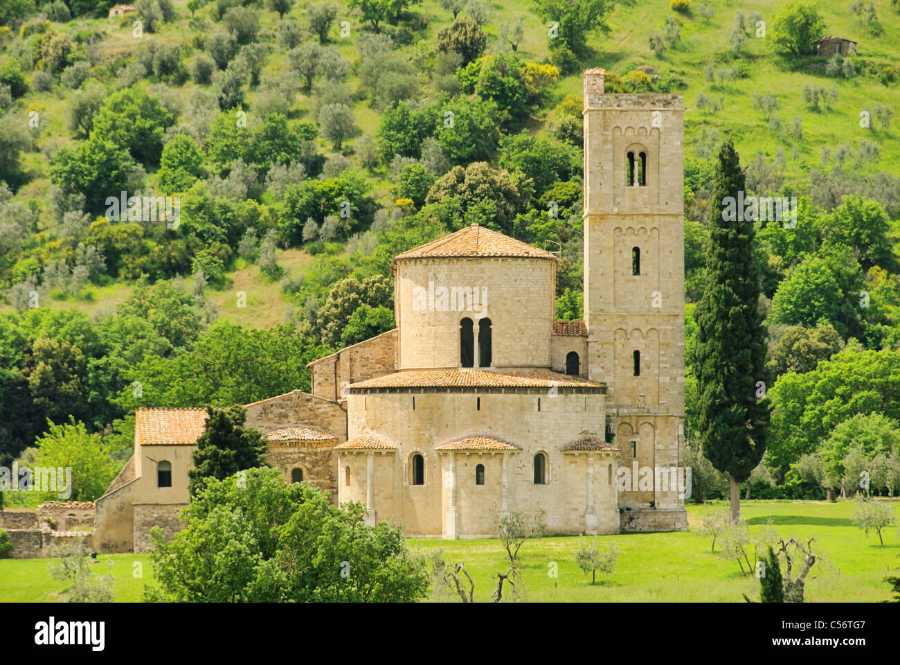 Sant Antimo 02 Stock Photo - Alamy