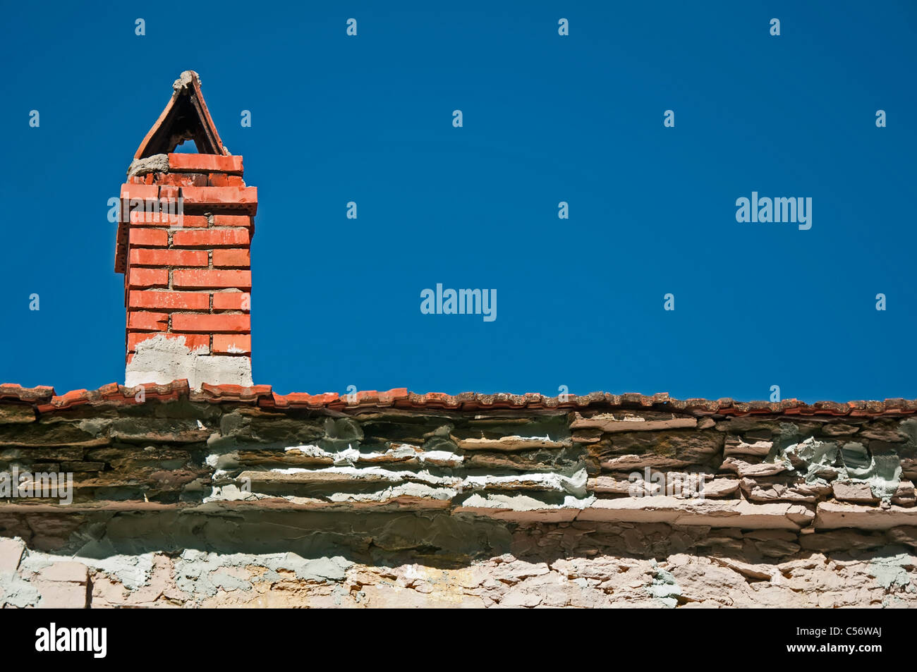 Old chimney on house hi-res stock photography and images - Alamy