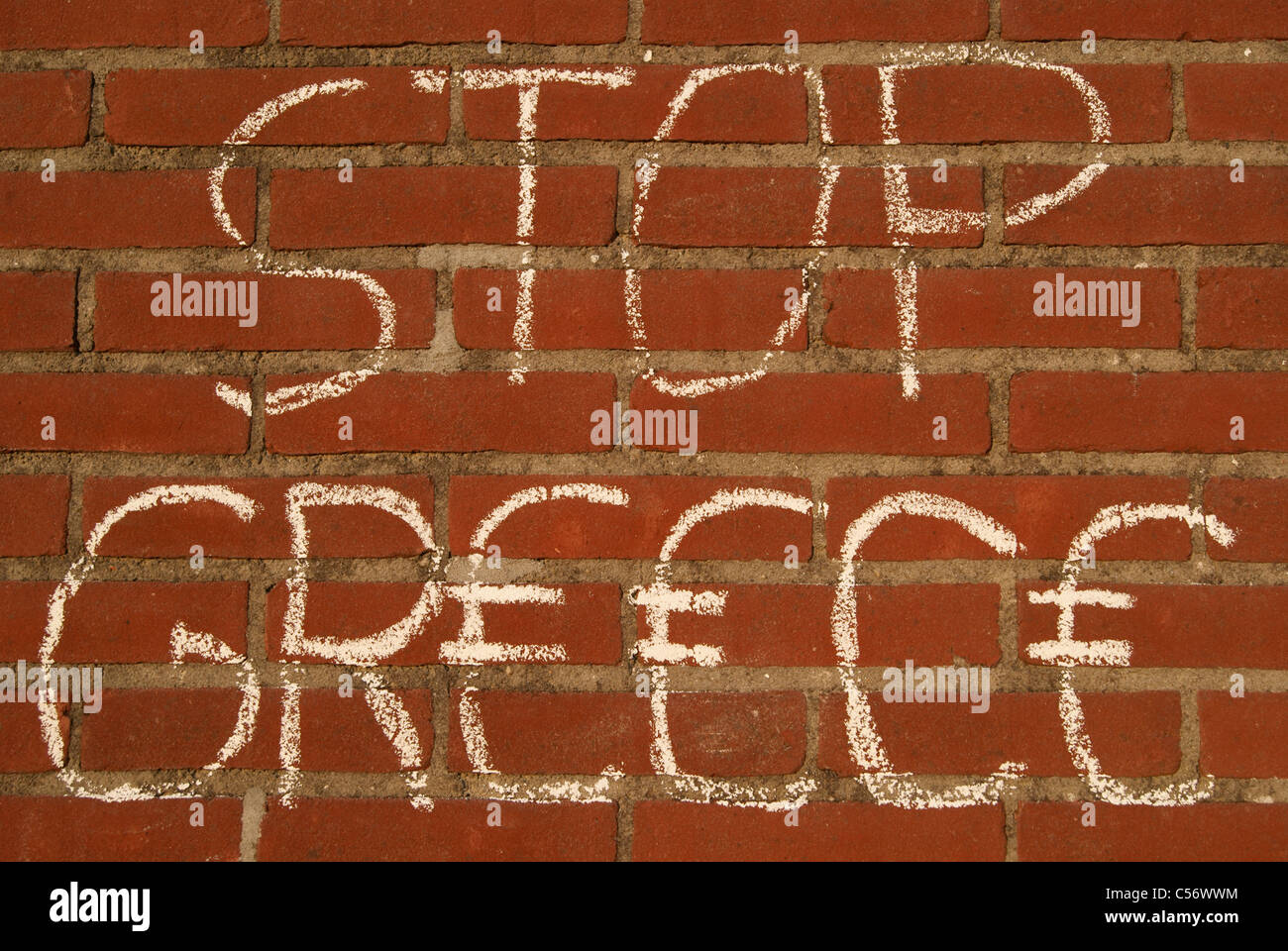 Greece stop sign hi-res stock photography and images - Alamy