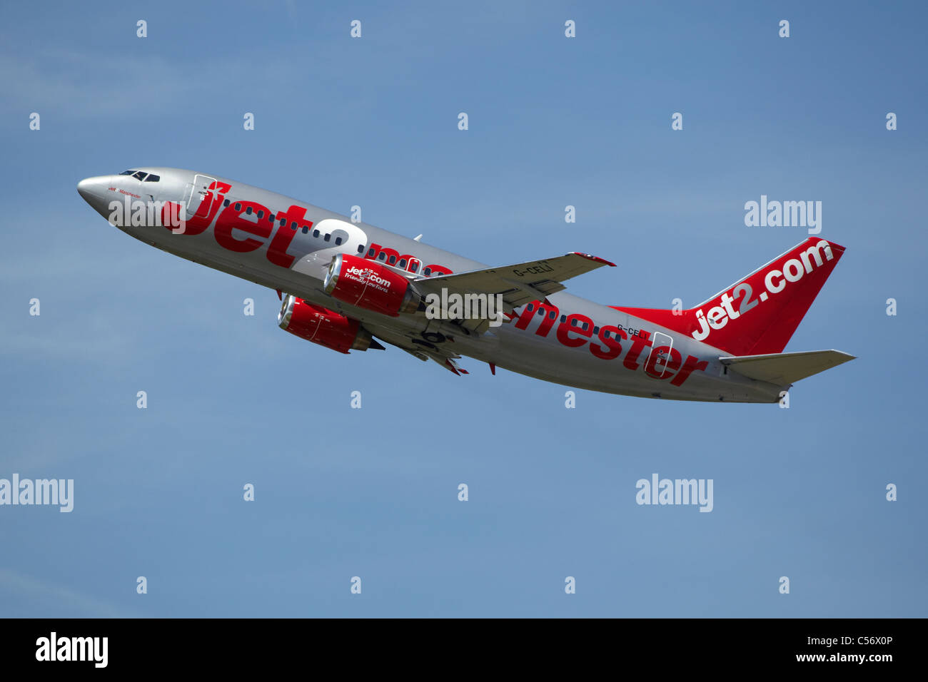 jet2 Aeroplane at Manchester Airport Stock Photo - Alamy
