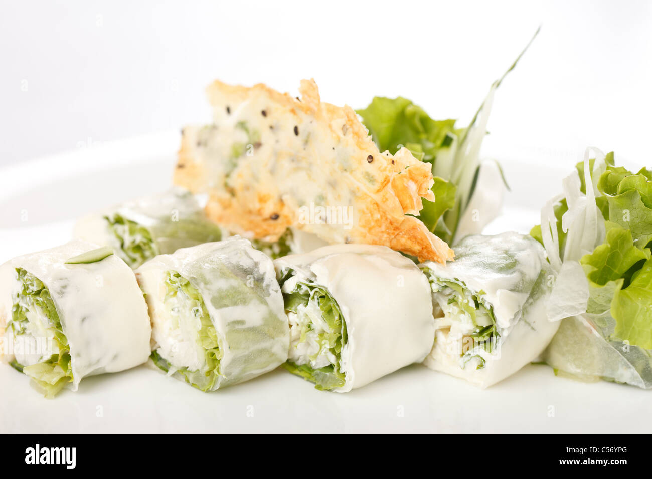 Vegetables spring rolls hi-res stock photography and images - Alamy