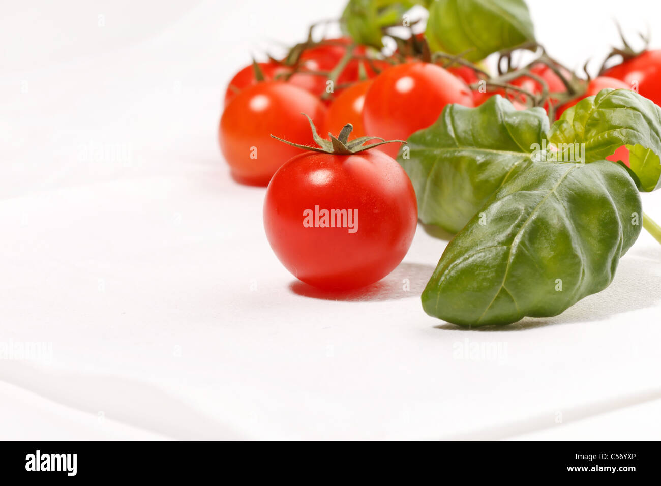 Tomatoes and herb hi-res stock photography and images - Alamy
