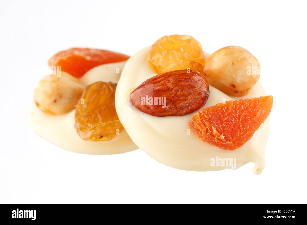 chocolate sweets with nuts Stock Photo - Alamy