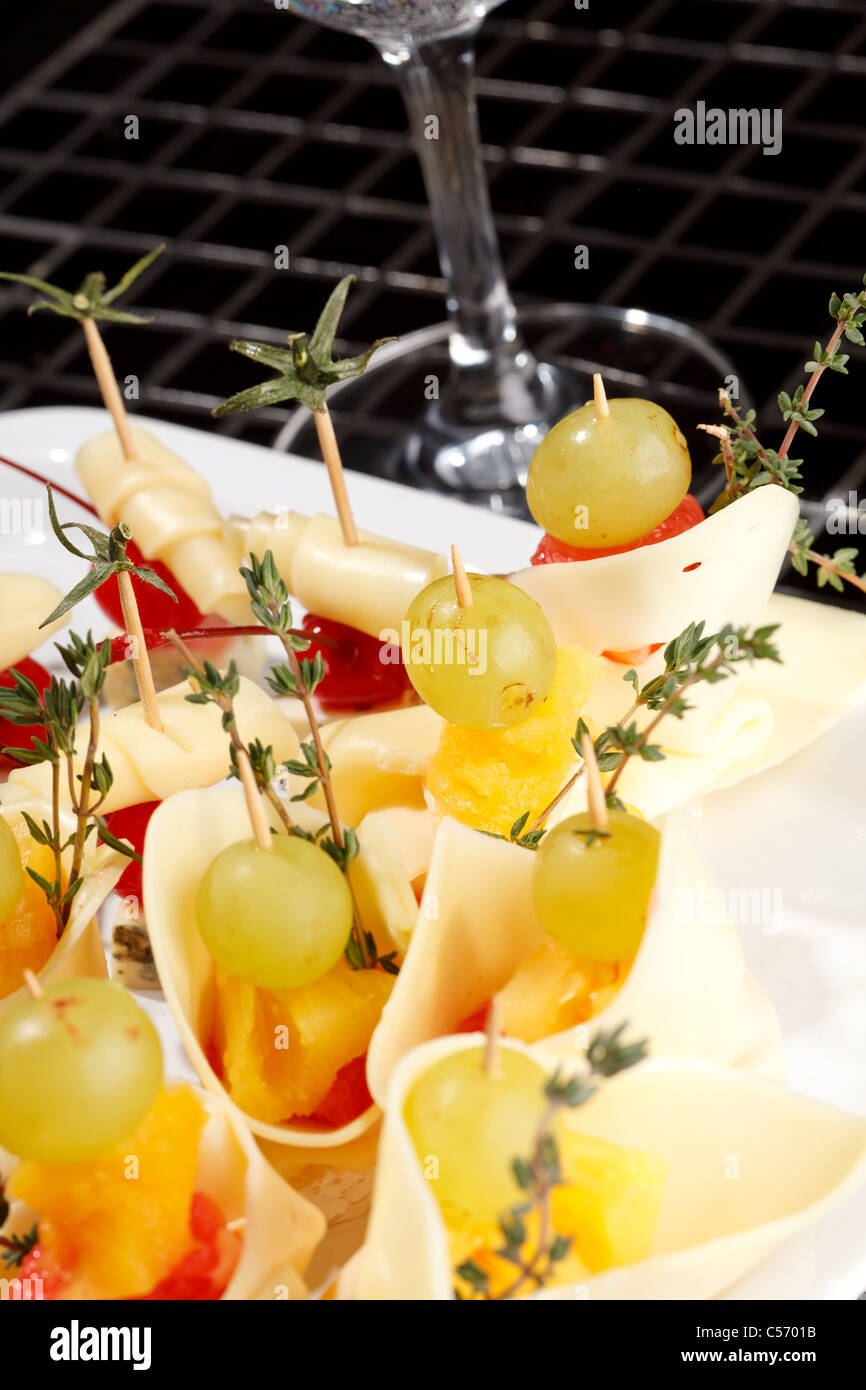 Canape presentation hi-res stock photography and images - Alamy
