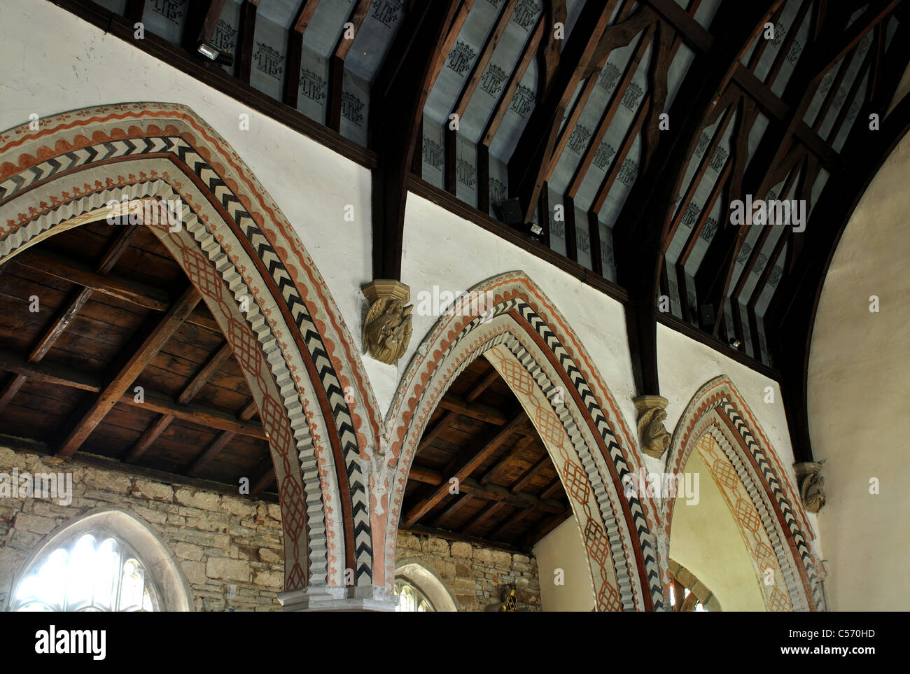 St. John the Baptist Church, Feckenham, Worcestershire, England, UK ...