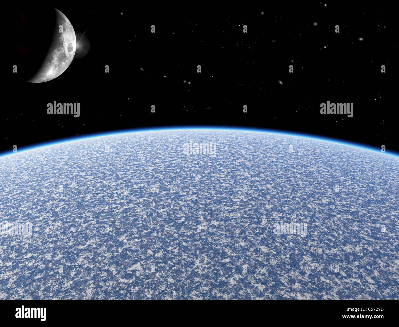 Planet ice hi-res stock photography and images - Alamy