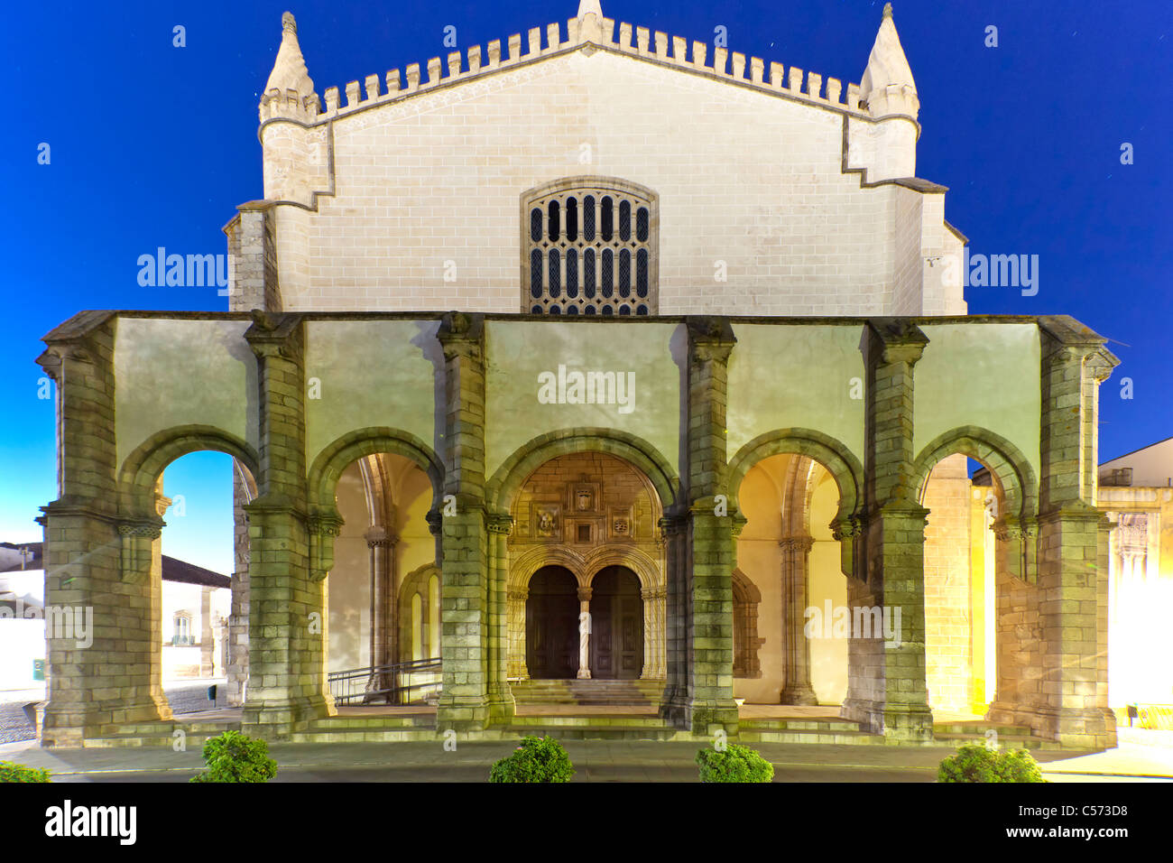 Church of S. Francisco, Evora, Portugal, Europe Stock Photo - Alamy
