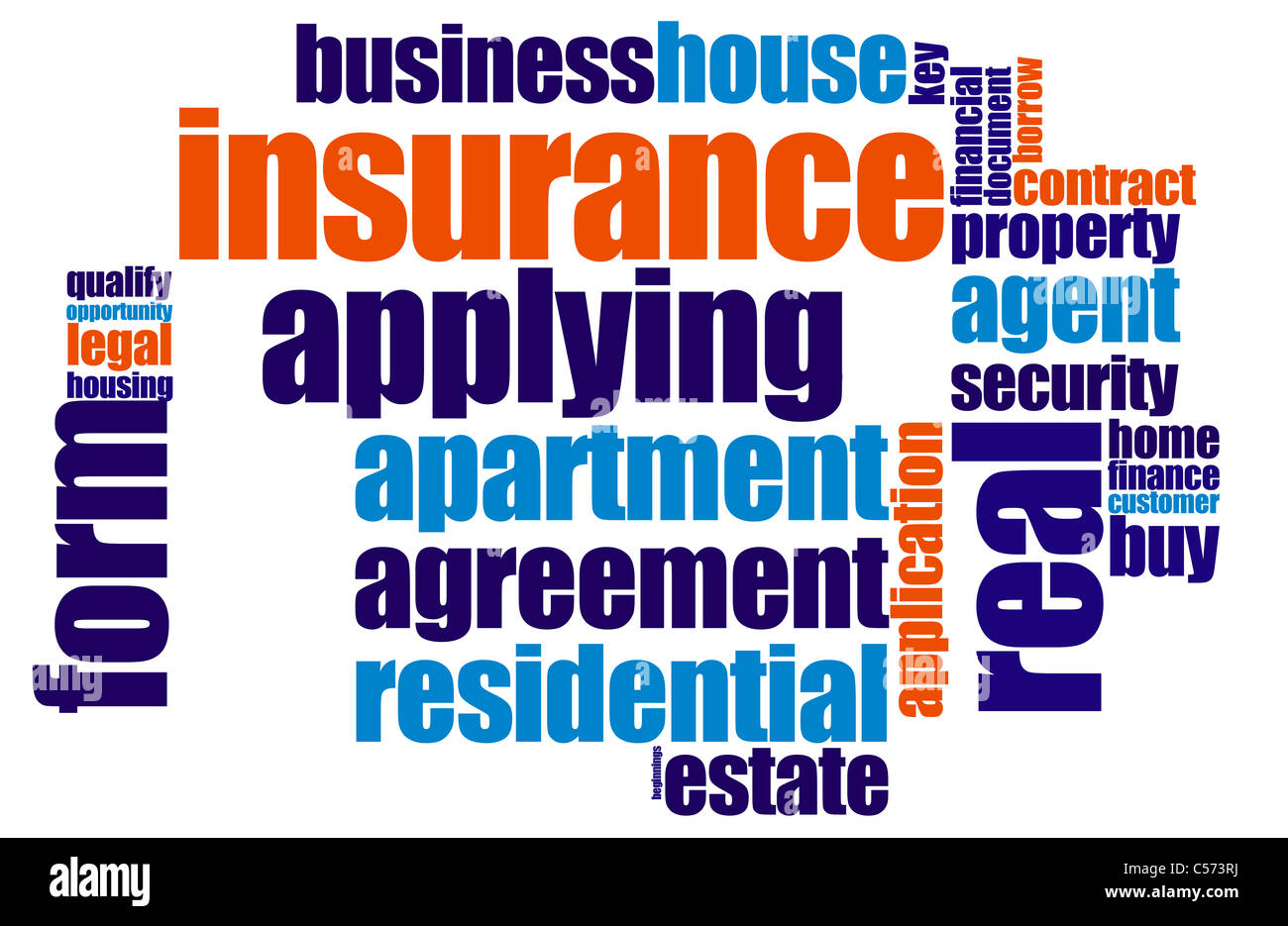 loan application insurance Stock Photo - Alamy