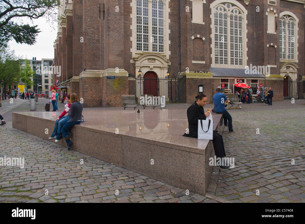 Homomonument at Westermarkt square Amsterdam the Netherlands Europe ...