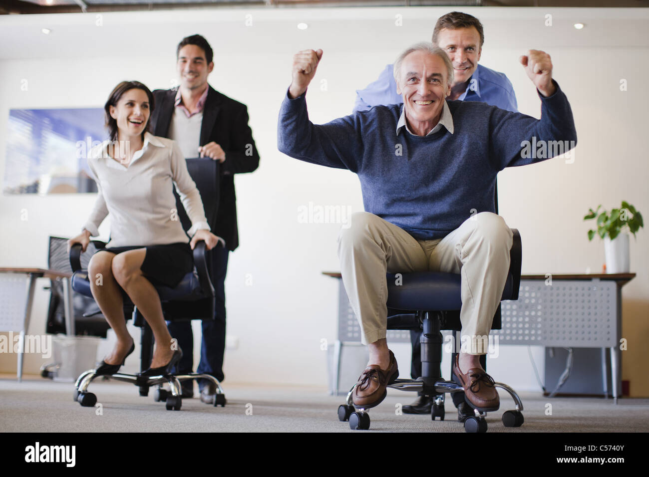 Enjoying success business competition hi-res stock photography and ...