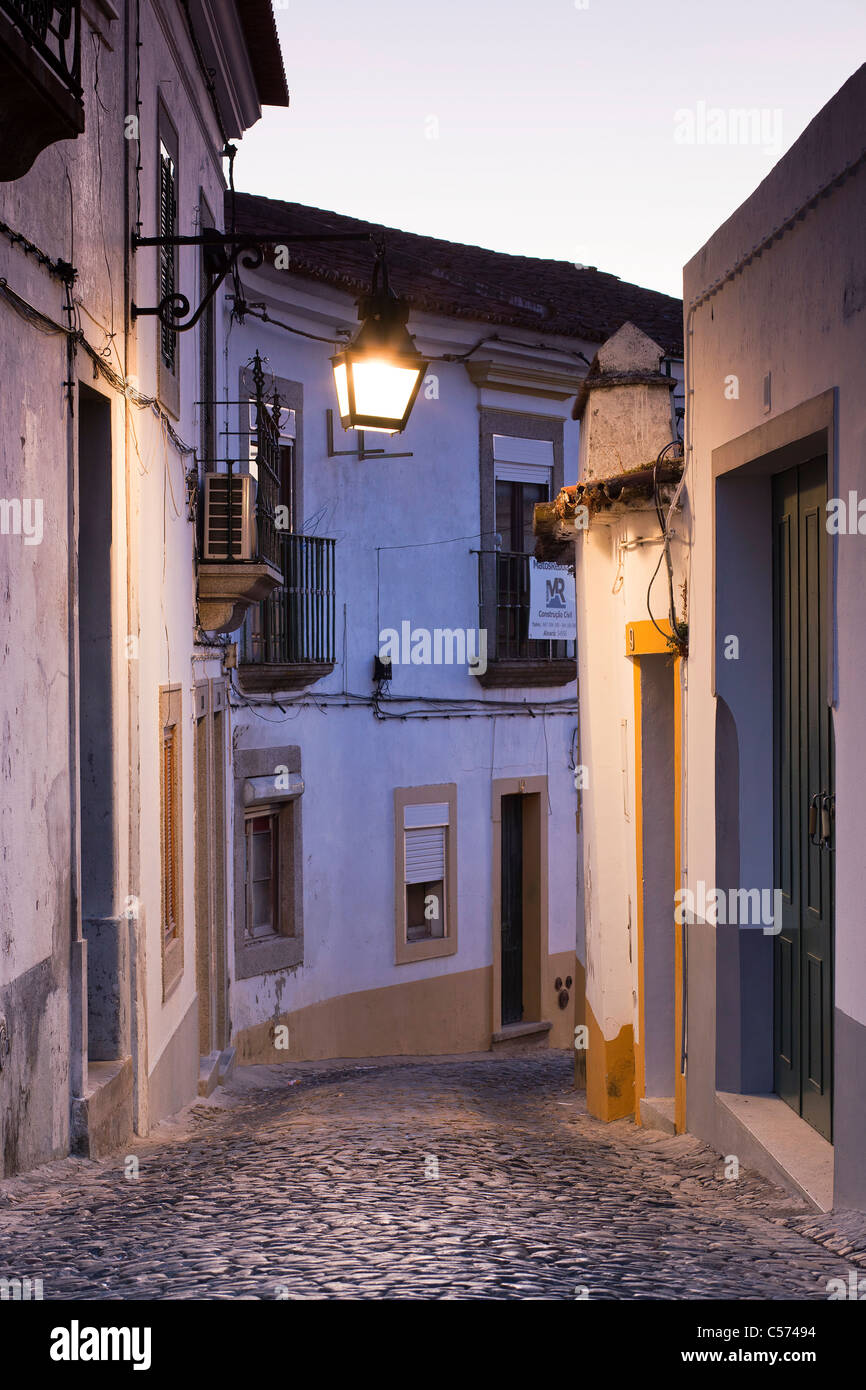 Streets of Evora, Portugal, Europe Stock Photo - Alamy