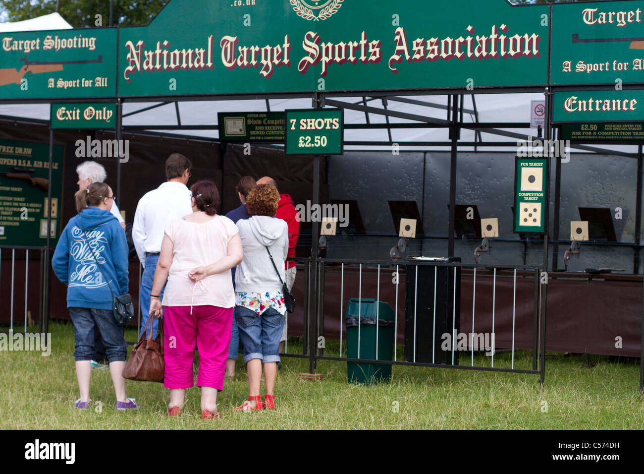 National Target Sports Association Shooting Gallery at Raby Castle Game ...